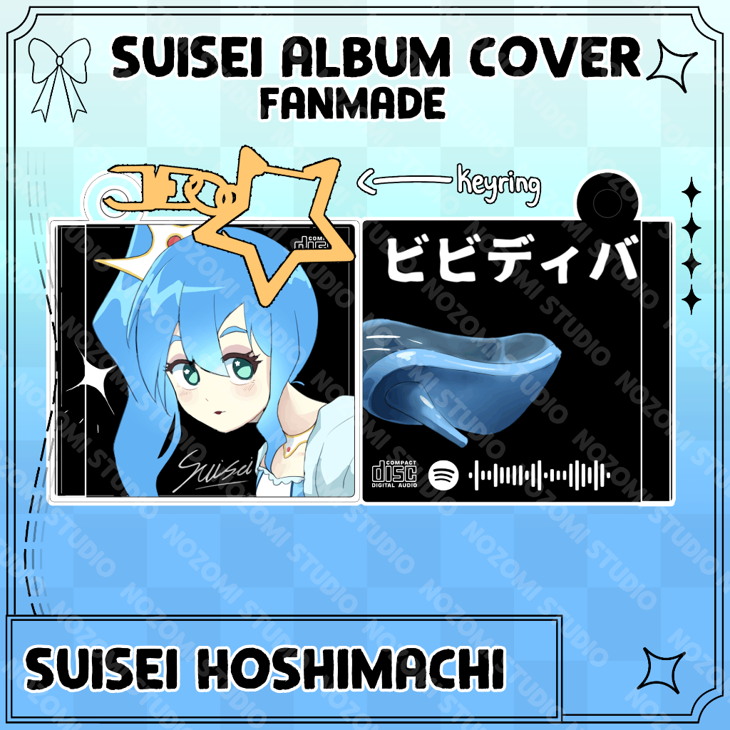 Jual CD KEYCHAINS SUISEI HOSHIMACHI ALBUM COVER BIBIDEBA | Shopee Indonesia