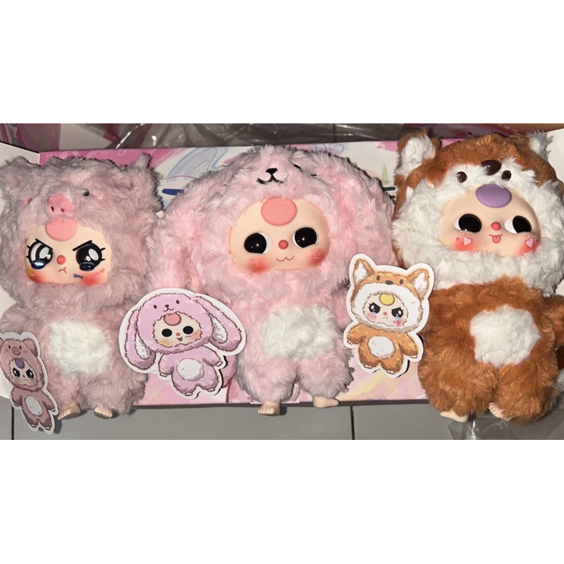 Jual Baby Three V3 ORIGINAL 100% Rabbit BUNNY Bebong Gajah Fox Shiba ...