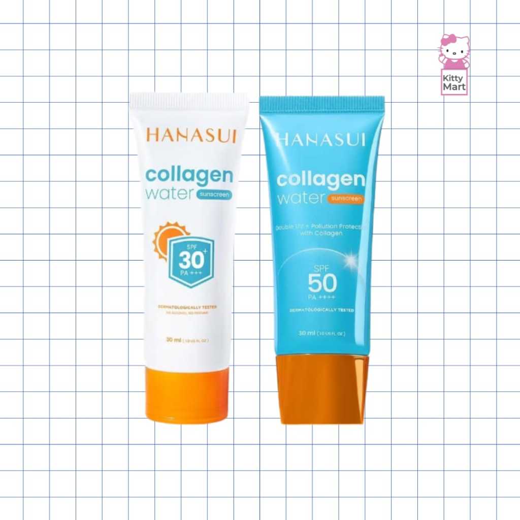 Jual HANASU| Collagen Water Sunscreen SPF 30 PA++++ & SPF 50 PA ...