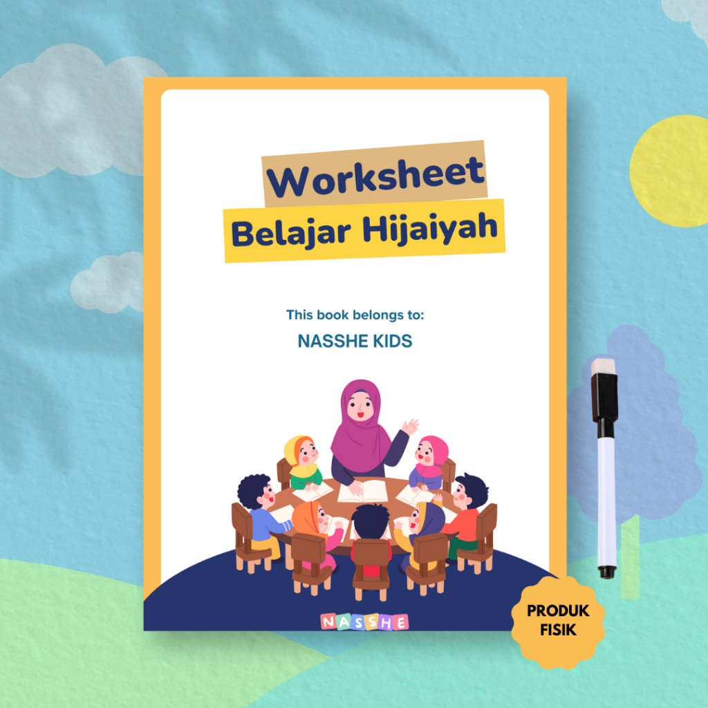 Jual NASSHE KIDS - BELAJAR HIJAIYAH - Activity Worksheet - Lembar Kerja ...