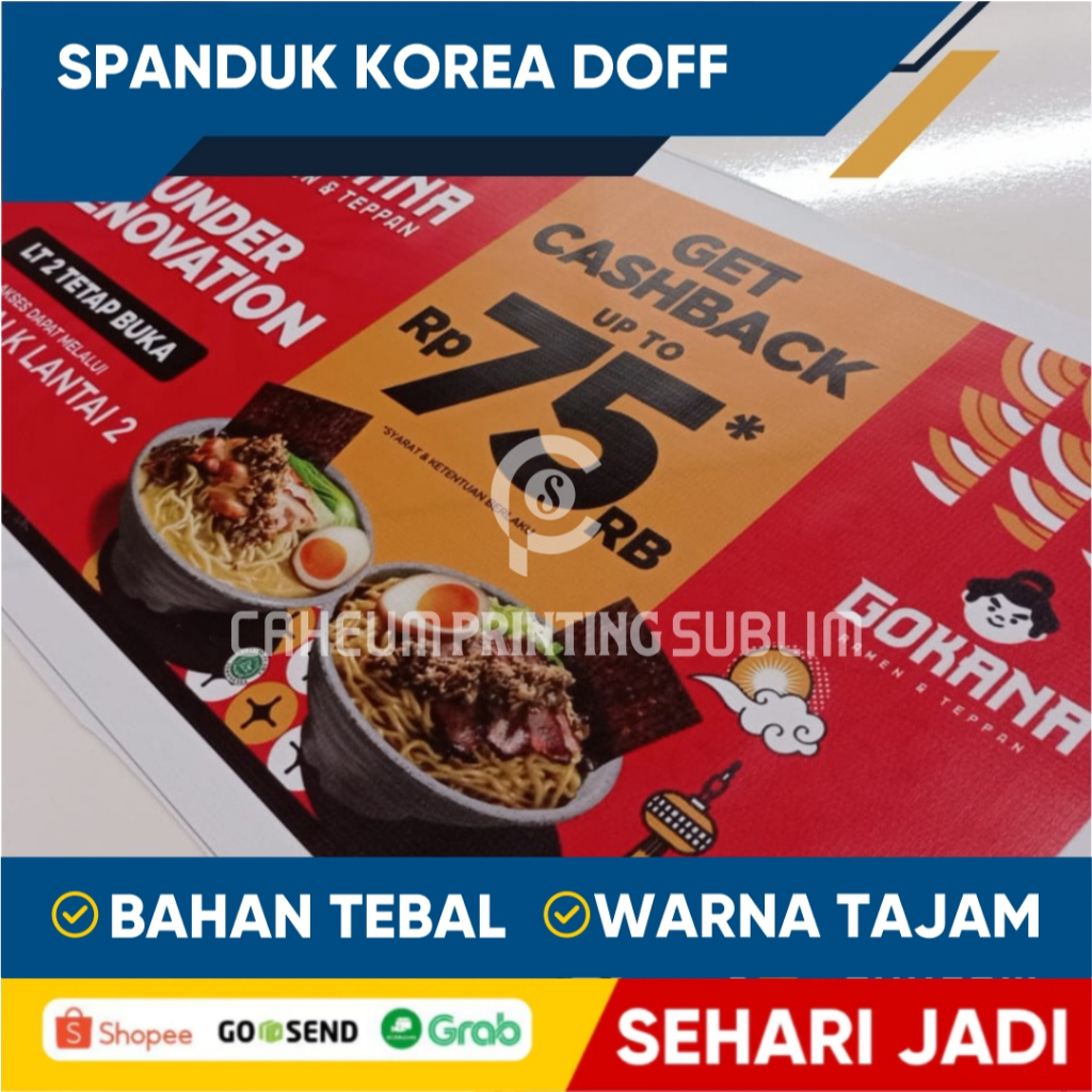 Jual Digital Printing Flexi Frontlite Korea 440gsm, Print Spanduk ...