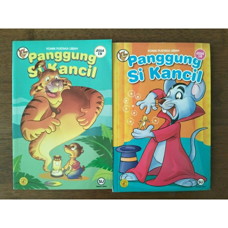 Jual Paketan Komik Pustaka Lebah : Panggung si Kancil jilid 18 dan 19 ...