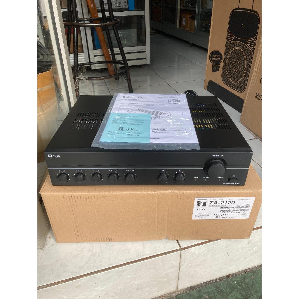 Jual Power Amplifier TOA ZA-2120 120 Watt ZA 2120 ZA2120 Ampli 120watt 120w | Shopee Indonesia