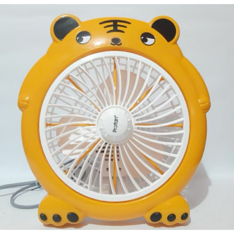 Jual Kipas Angin Listrik Meja Box Fan Karakter Macan 8inch PROFAN RDF ...