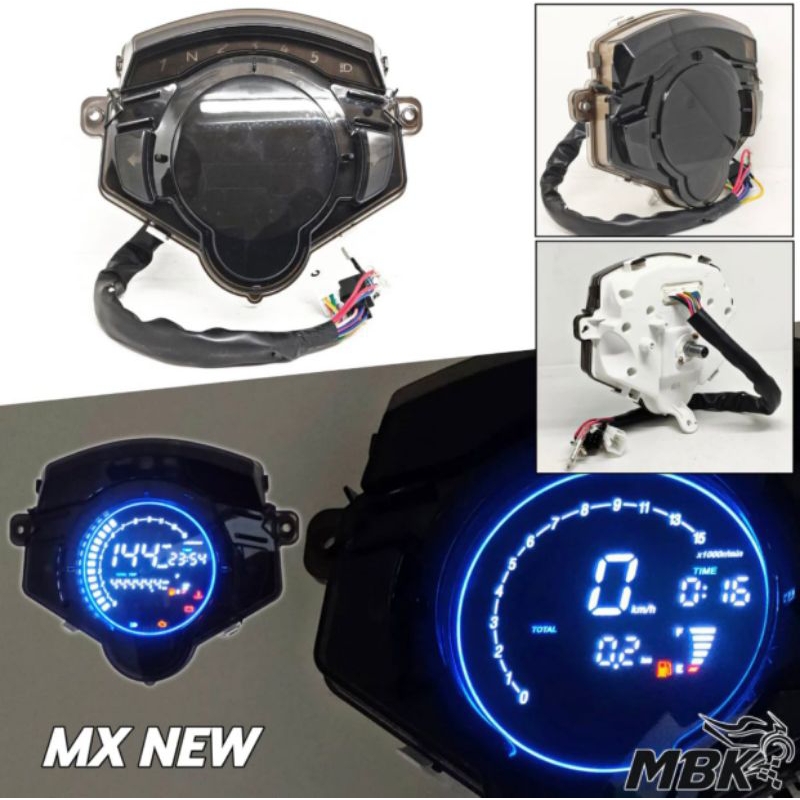 Jual Speedometer Digital Jupiter MX New LC 135 Spidometer jupiter MX ...