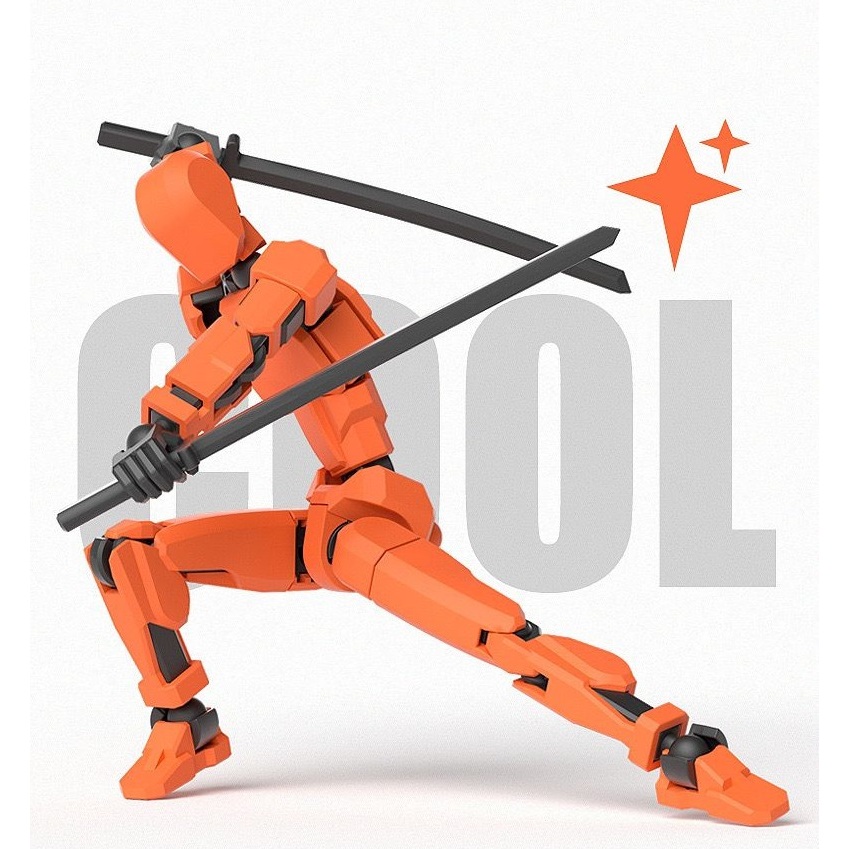 Jual Stick Man Action Figure Articulated Model Kit DIY | Shopee Indonesia