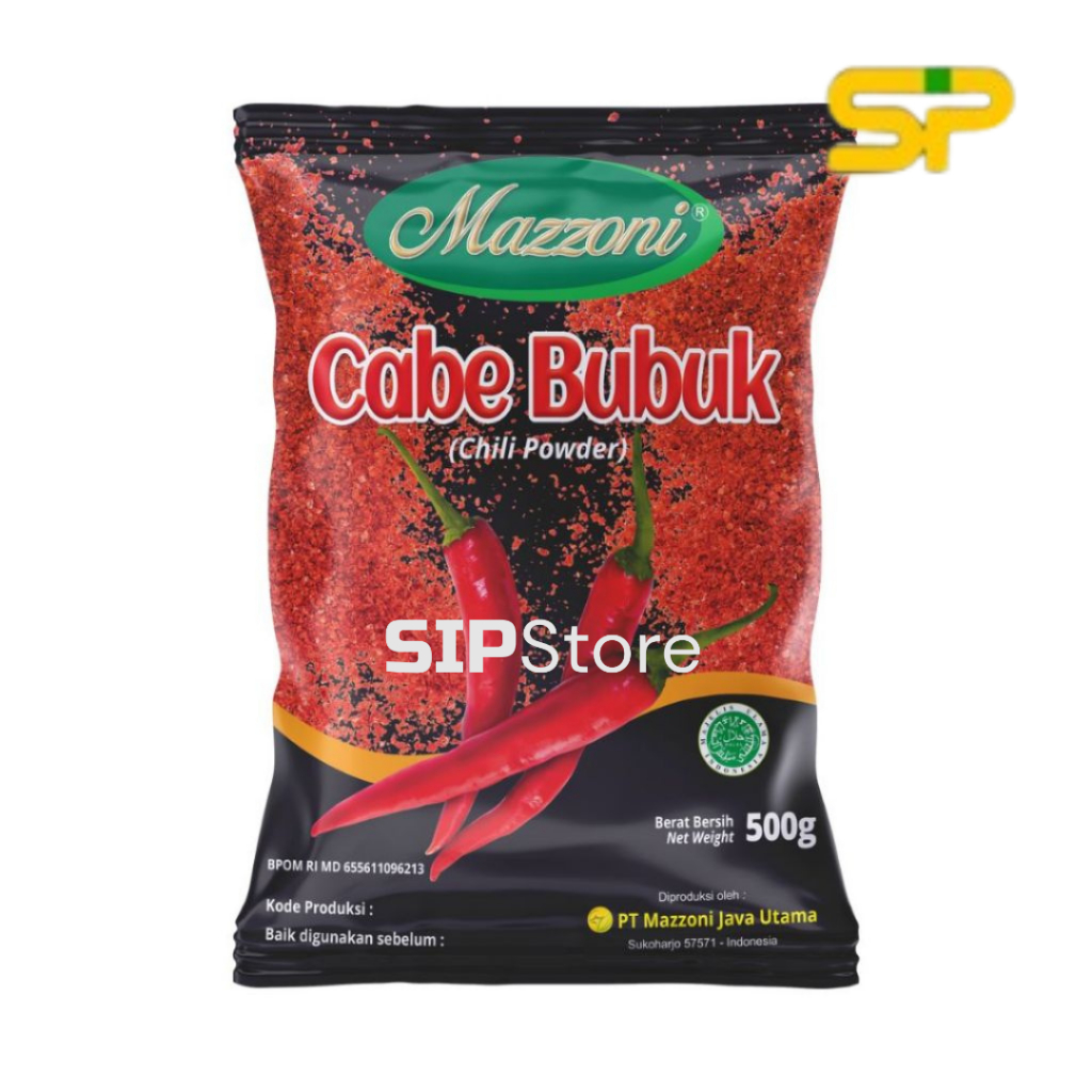 Jual MAZZONI CABE BUBUK 500gr / CHILI POWDER 500gr | Shopee Indonesia