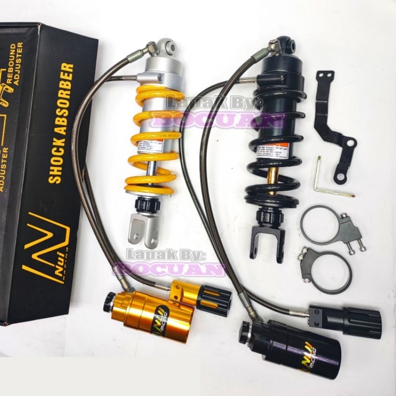 Jual monoshock nui racing 3ways click tabung pisah cbr 150 triple klik rebound cb150r cbr150r ...