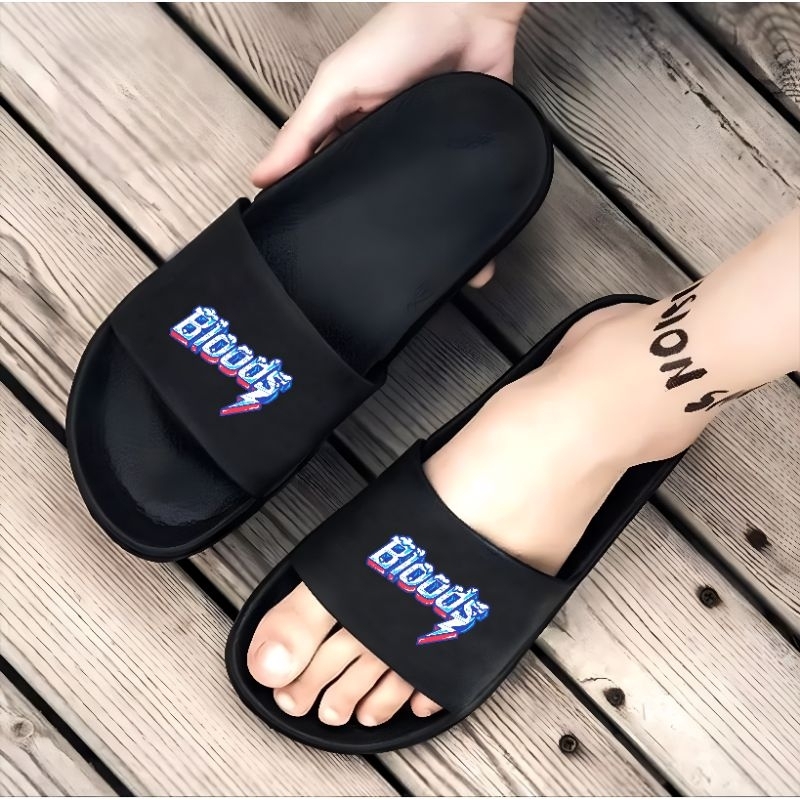 Jual SANDAL BLOODS SLOP SLIP ON SENDAL SLIDE TERBARU ORIGINAL TANPA LEM ...