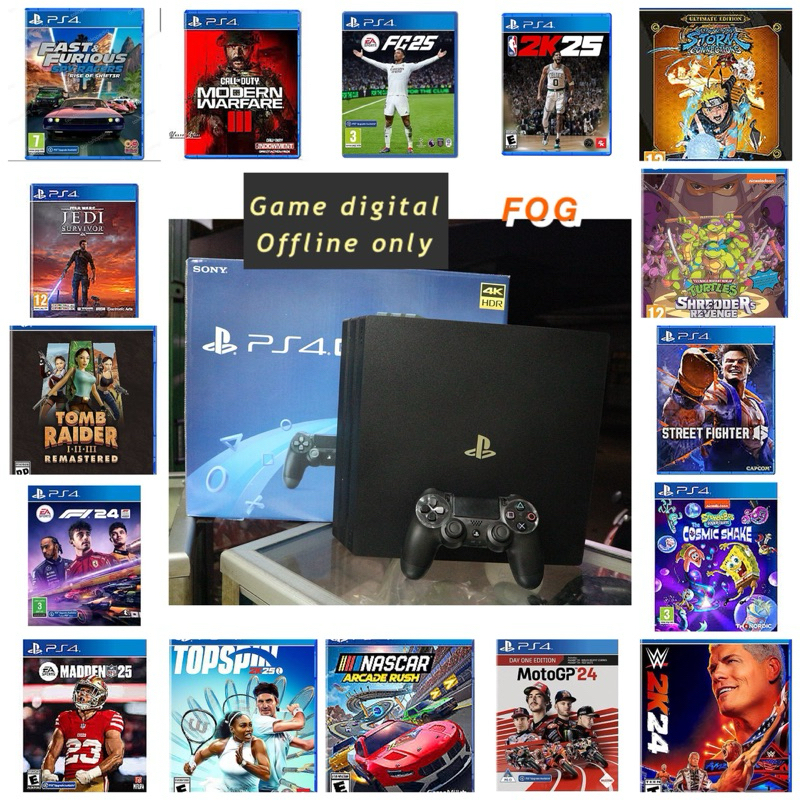Jual PS4 PRO 1 Tb new OFW terbaru bebas pilih game digital | Shopee Indonesia