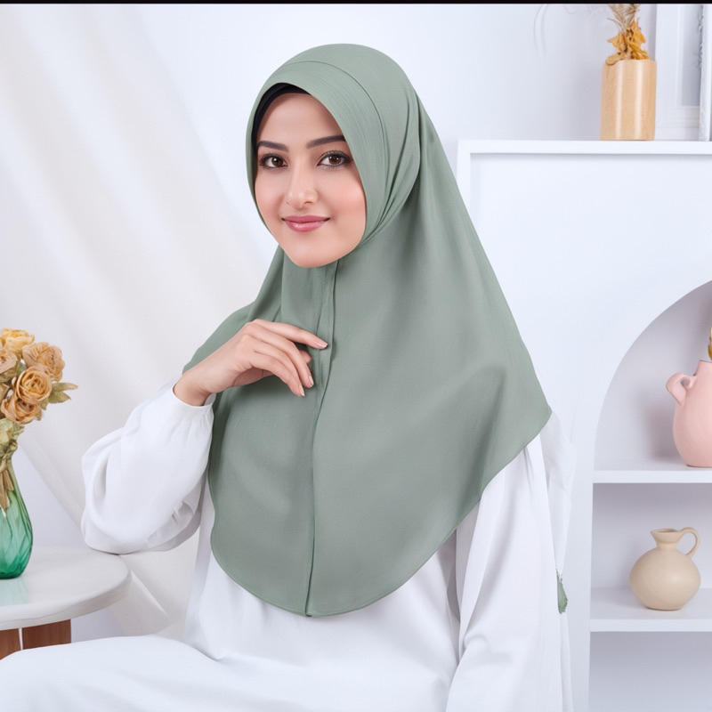 Jual HIJAB BERGO HAMIDAH INSTAN SIZE M LABEL BESI BY SN HIJAB | Shopee Indonesia