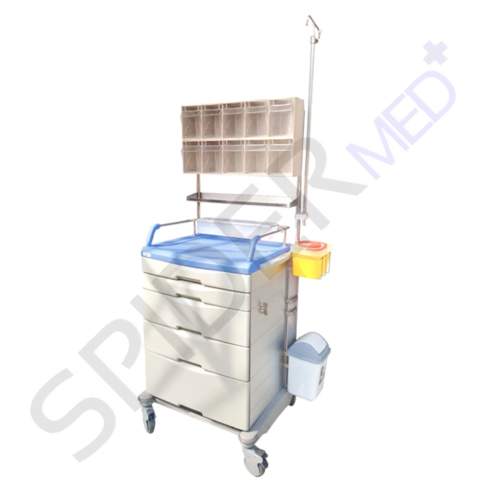 Jual Acare EC 500D Emergency Cart Trolley IGD UGD Troli Darurat EC500D ...