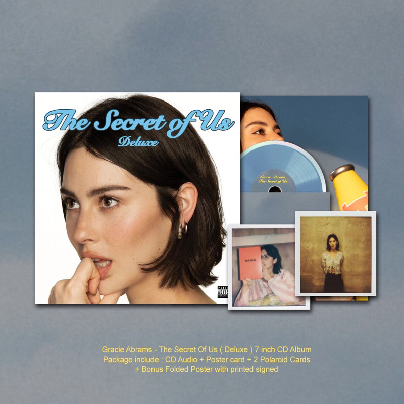 Jual CD 7INCH GRACIE ABRAMS - THE SECRET OF US DELUXE CD ALBUM . GRACIE ABRAMS ALBUM CD | Shopee ...