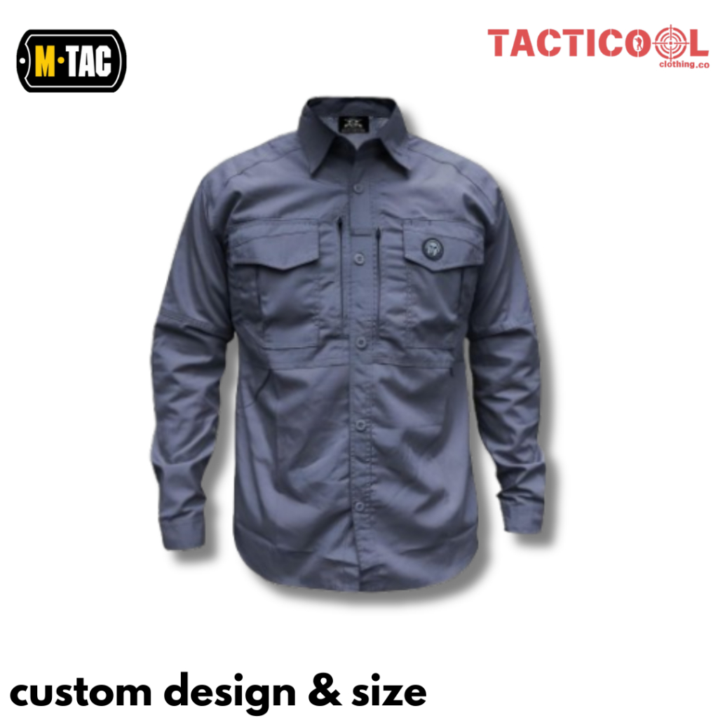 Jual Baju Kemeja Pdl Tactical M-TAC Lengan Panjang Kerja Engineering ...