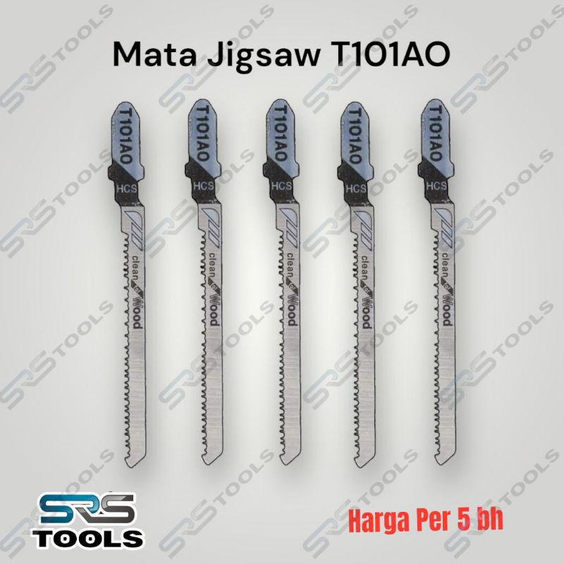 Jual Mata Jigsaw T101AO / Jig saw Blade Gergaji Kayu Triplek Mesin ...