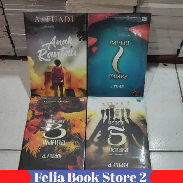 Jual PAKET 4 NOVEL A FUADI ANAK RANTAU RANTAU 1 MUARA RANAH 3 WARNA ...