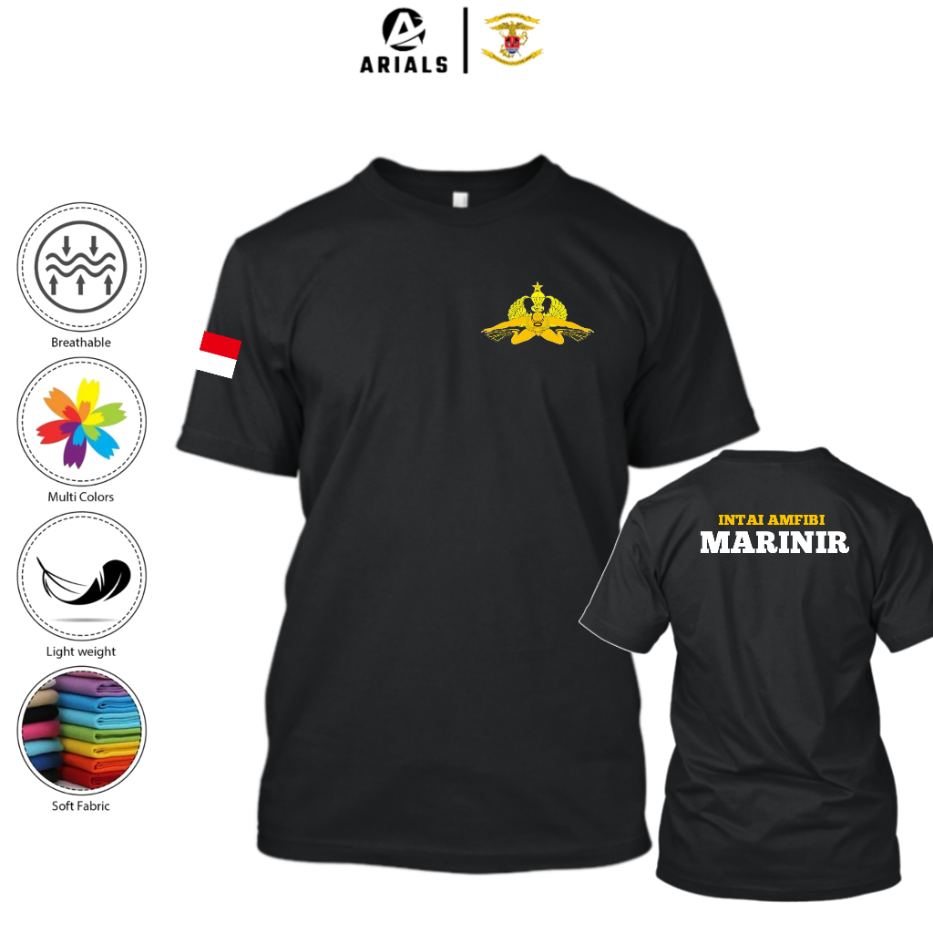 Jual Arials Kaos Baju TAIFIB Intai Amfibi Marinir | Shopee Indonesia
