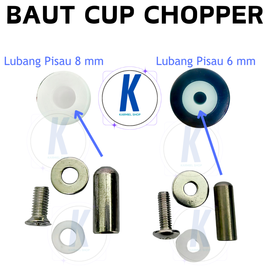 Jual Baut Set Poros As Besi Stainless Blender Meat Grinder Penggiling ...