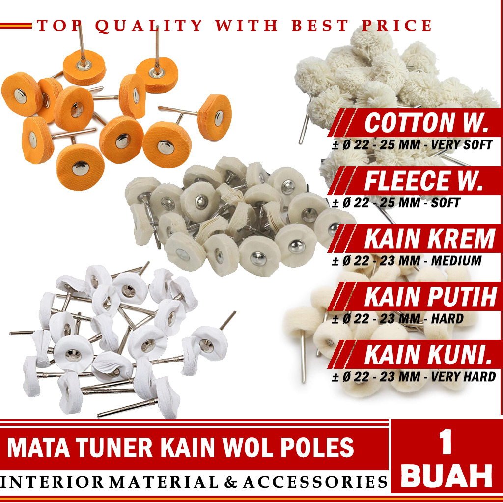 Jual Mata Bor Kain Poles/Mini Drill Wol Poles/Mata Tuner Mini Grinder ...