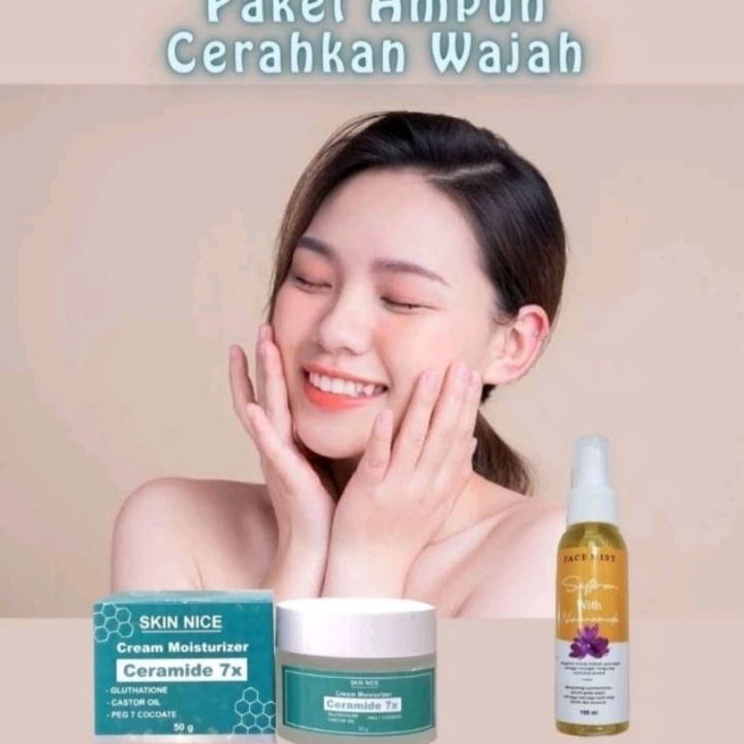 Jual Produk Original SKIN NICE Cream Moisturaizer 7X Ceramide | Shopee ...
