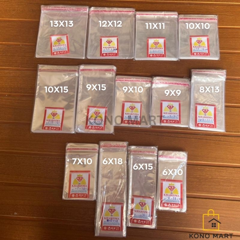 Jual ISI 100PCS PLASTIK SEAL SEMUA UKURAN PLASTIK RISOL PLASTIK KUE ...