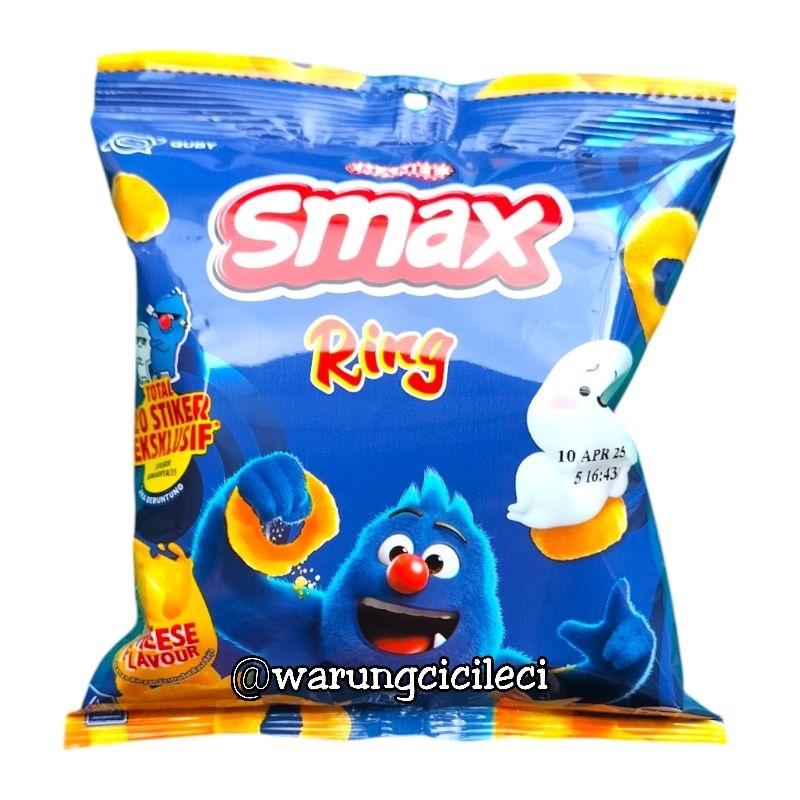 Jual CHIKI SMAX RING RASA KEJU / CHEESE 20g | Shopee Indonesia