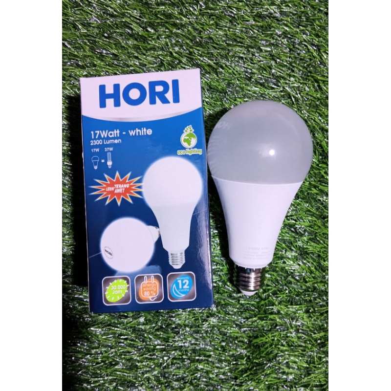 Jual HORI Lampu LED Bulb Bohlam 17 Watt - Putih | Shopee Indonesia