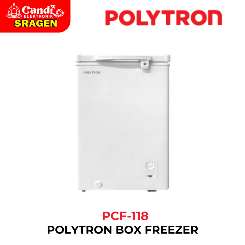 Jual POLYTRON Box Chest Freezer 100 Liter - PCF-118 | Shopee Indonesia