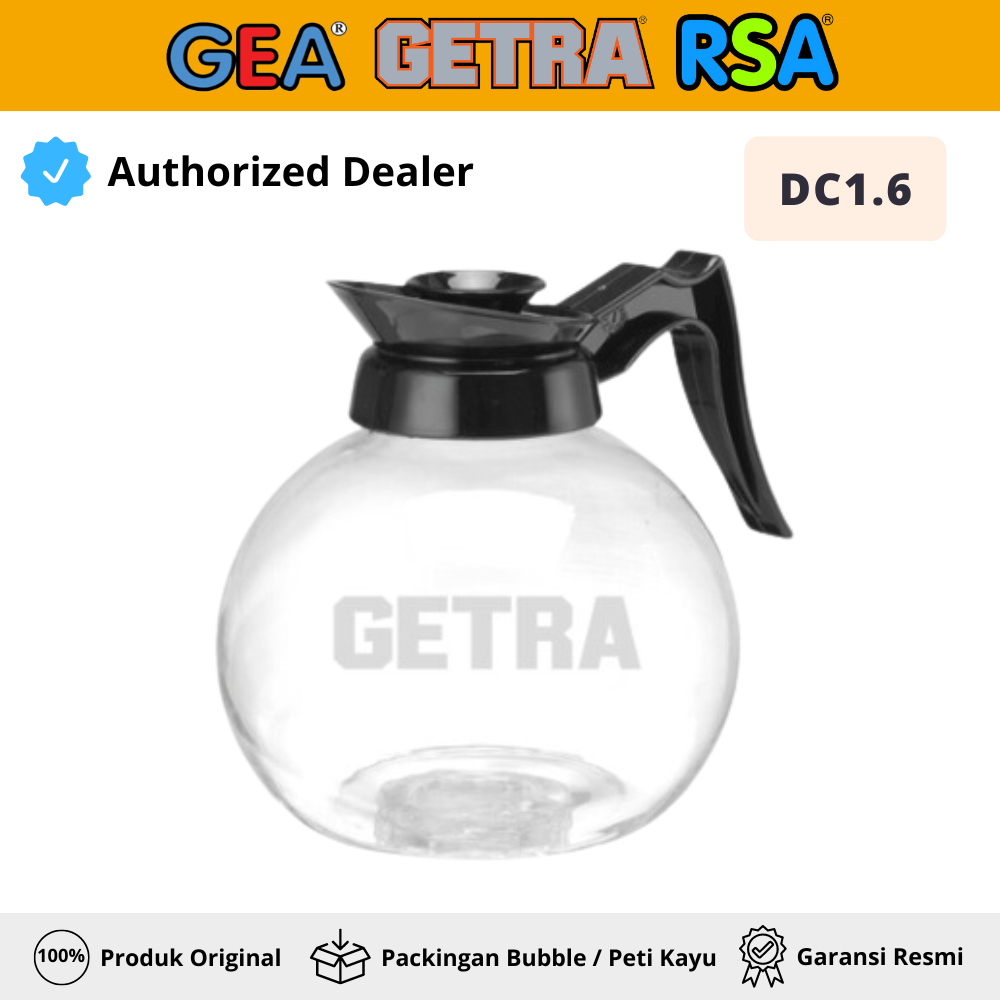 Jual DECANTER GETRA TEKO KOPI DAN TEH COFFEE WARMER 1,8 LITER ORIGINAL ...