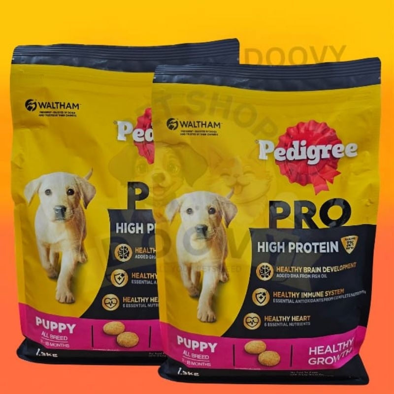 Jual PEDIGREE PRO PUPPY ALL BREED 1,3KG MAKANAN ANJING PEDIGREE PRO ...