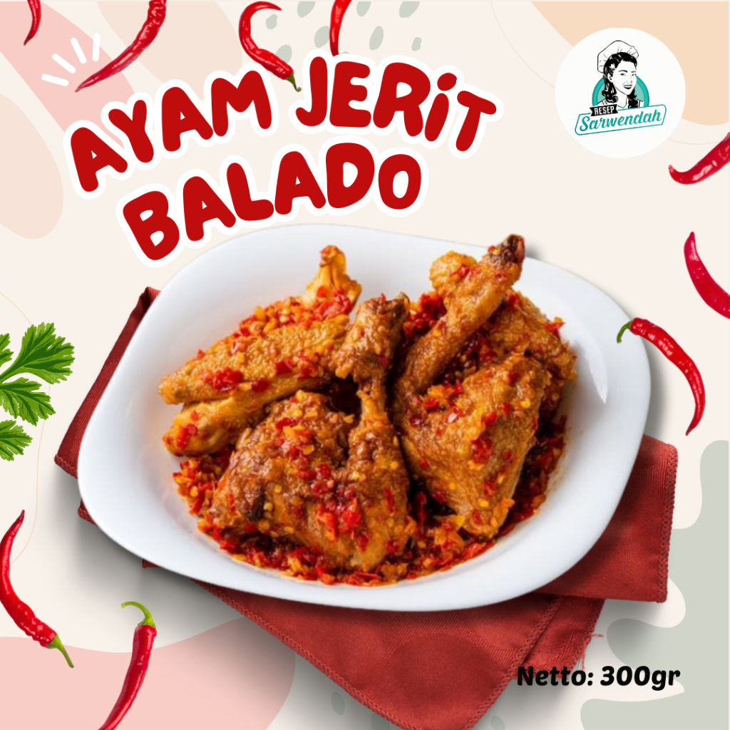 Jual Resep Sarwendah - Ayam Jerit Balado | Shopee Indonesia