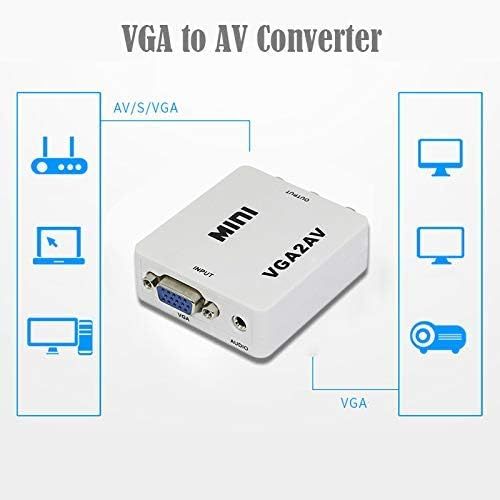 Jual Vga2toAv mini /konverter vga to rca / vga2 to av / converter vga2 ...