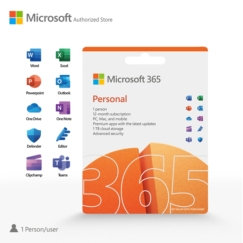 Jual Microsoft 365 Personal POSA Card | Shopee Indonesia