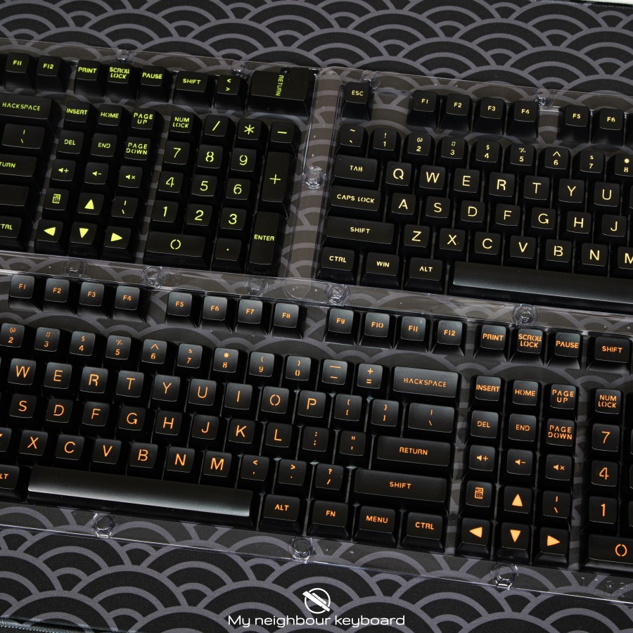 Jual Letter Color ABS Double Shot Keycaps / Keycap Set | Shopee Indonesia