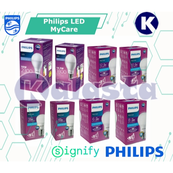 Jual Philips LED Essential / Bulb MyCare 3W 4W 5W 6W 7W 8W 9W 10W 11W ...