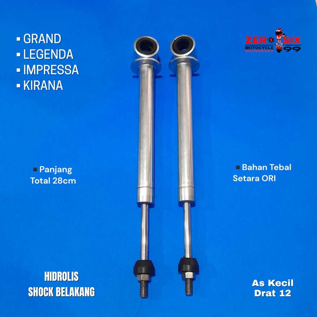 Jual AS HIDROLIS SHOCK SHOK SKOK BELAKANG MOTOR BEBEK HONDA - GRAND ...