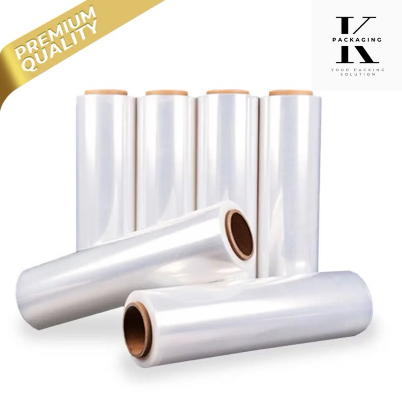 Jual Plastik Wrapping Stretch Film Bening Premium Tebal Termurah-Gojek ...