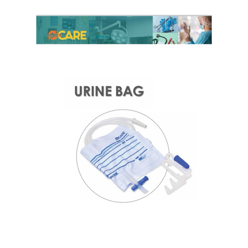 Jual CHRONA CARE URINE BAG T-VALVE WITH HANGER | Shopee Indonesia