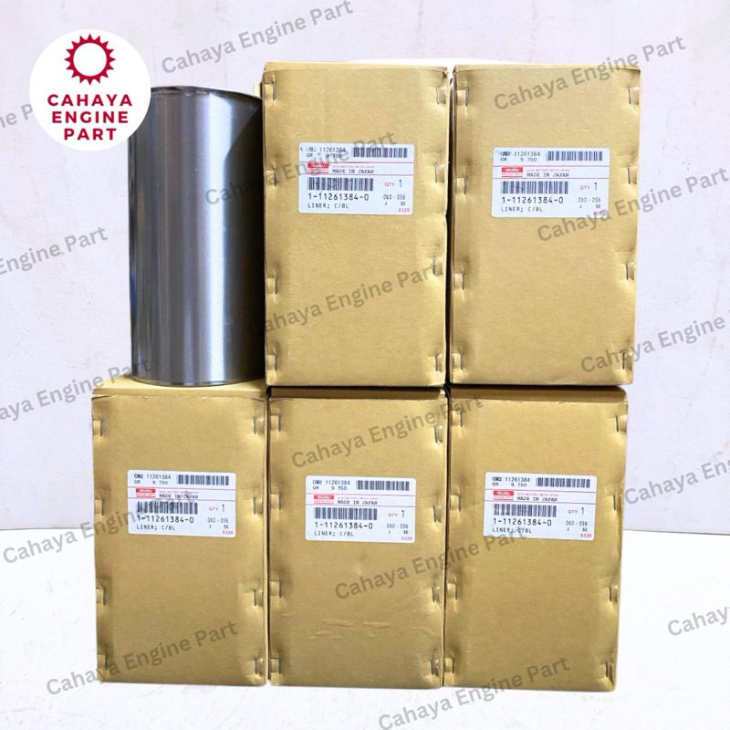 Jual LINER ISUZU GENUINE PARTS 4BG1 - 4BG1T | 6BG1 - 6BG1T (1 SET) | Shopee Indonesia