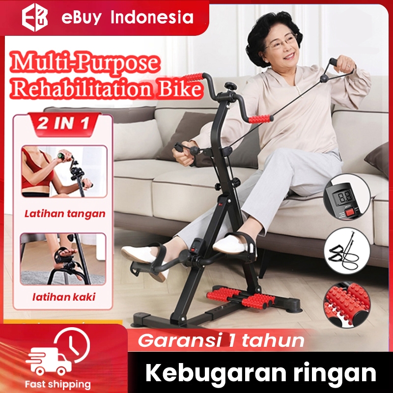 Jual Sepeda Statis Dual Exerciser Sepeda Terapi Sepeda Statis-Alat ...