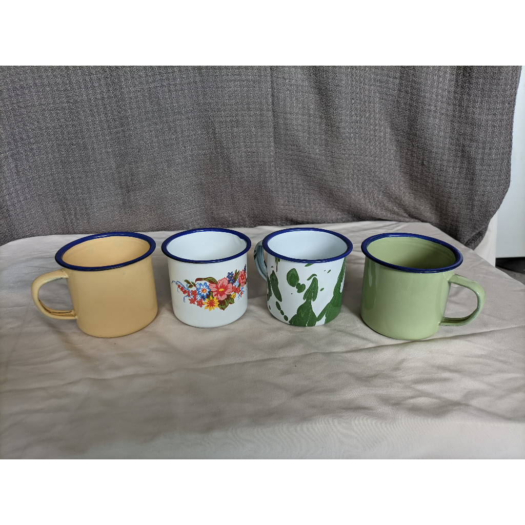 Jual Cangkir Mug Enamel, Souvenir Gelas, Mug Kopi & Teh, Mug Enamel ...