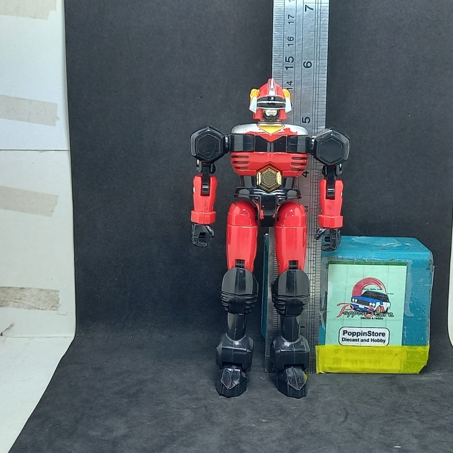 Jual Chogokin Black Knight Bull Black Star Beast Sentai Gingaman Hero ...