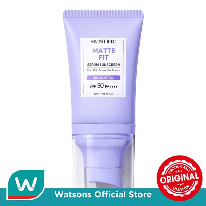 Jual Skintific Matte Fit Serum Sunscreen SPF50+ PA++++ 50g | Shopee ...