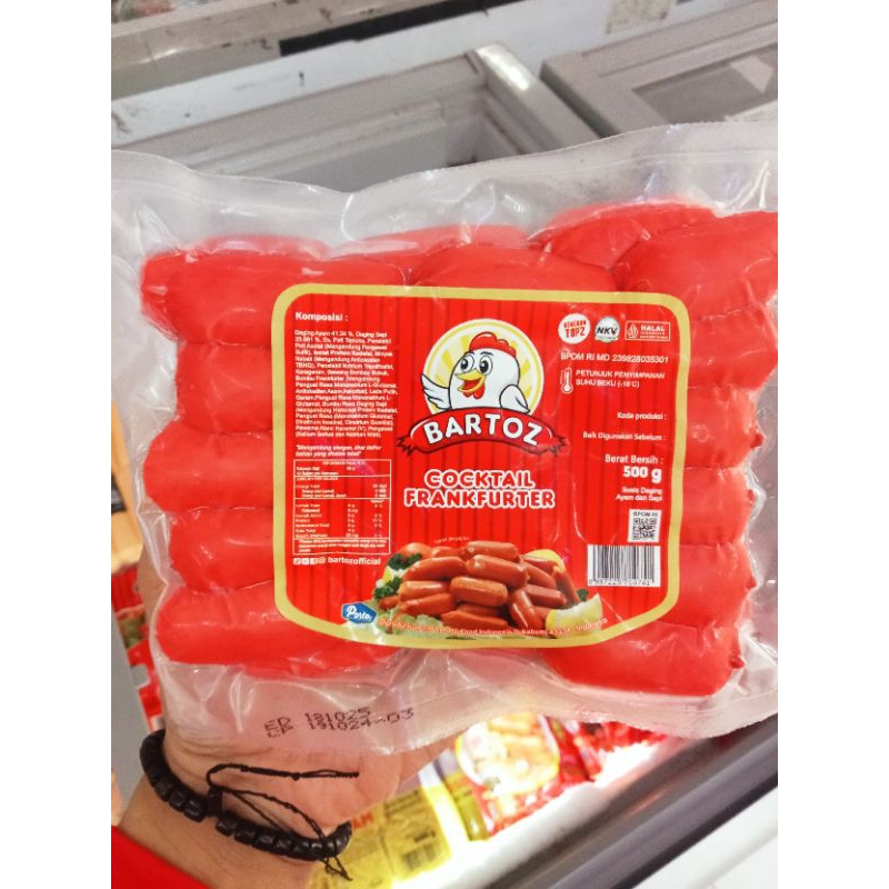 Jual Bartoz coctail merah 500gr | Shopee Indonesia