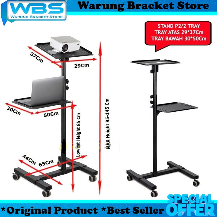 Jual STAND TIANG DORONG LAPTOP / PROYEKTOR - STANDING BRACKET PROJECTOR ...