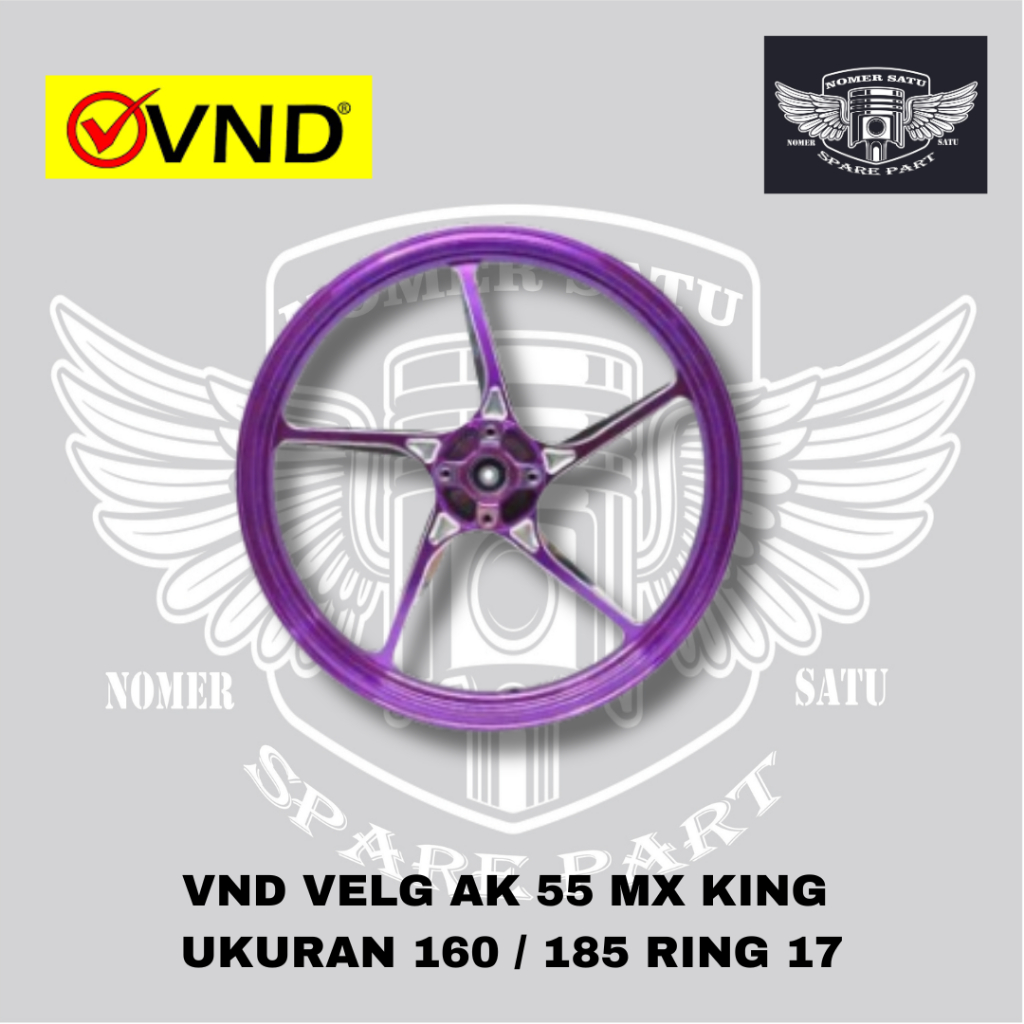 Jual VND RACING VELG PELG MODEL ENKEI X1R TAKA TIPE AK 55 YAMAHA MX KING UKURAN 160 185 RING 17 ...