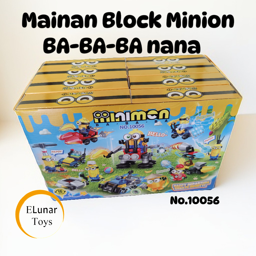 Jual Mainan Block Brick Minion LW Minifigure Pajangan Gru Minions Viral ...
