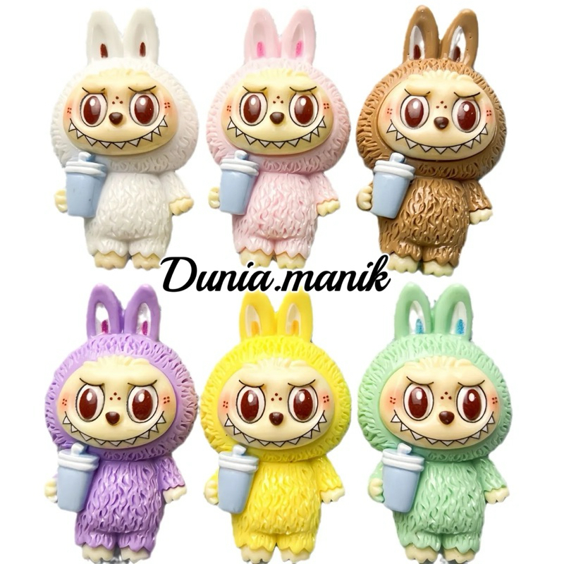 Jual Resin Clay Labubu Rabbit Cangkir (10pcs) | Shopee Indonesia