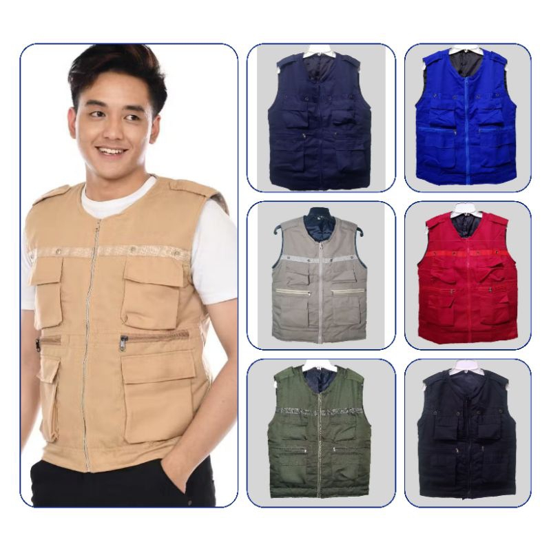 Jual Rompi lapangan/Rompi Tactical/Rompi kerja/Rompi kantong gemblok ...