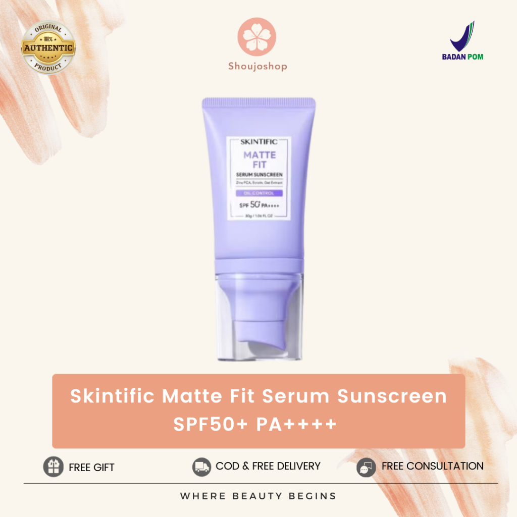 Jual Skintific Matte Fit Serum Sunscreen SPF50+ PA++++ | Shopee Indonesia